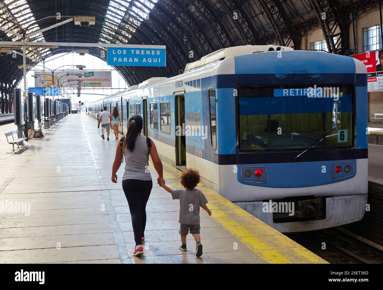 Retiro Train Station. Buenos Aires. Argentina Stock Photo - Alamy