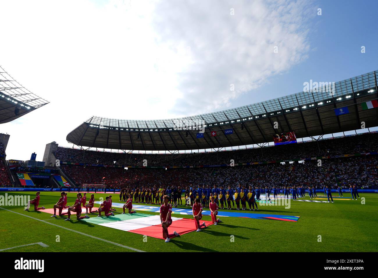 Berlin, Germany. 29th June, 2024. Ceremony of the Euro 2024 soccer ...