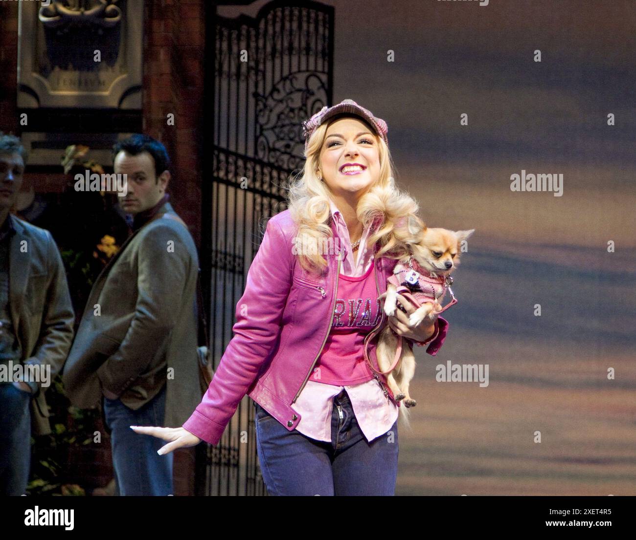 Sheridan Smith (Elle Woods) with Rufus in LEGALLY BLONDE - The Musical ...