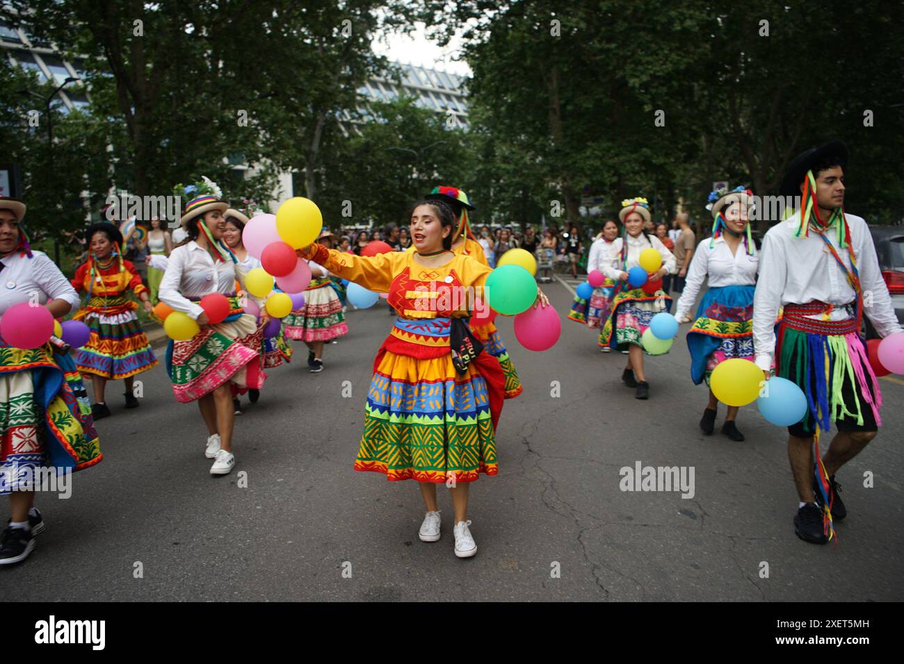 MILAN - Milan gay pride procession, LGBT rainbow procession from Piazza ...