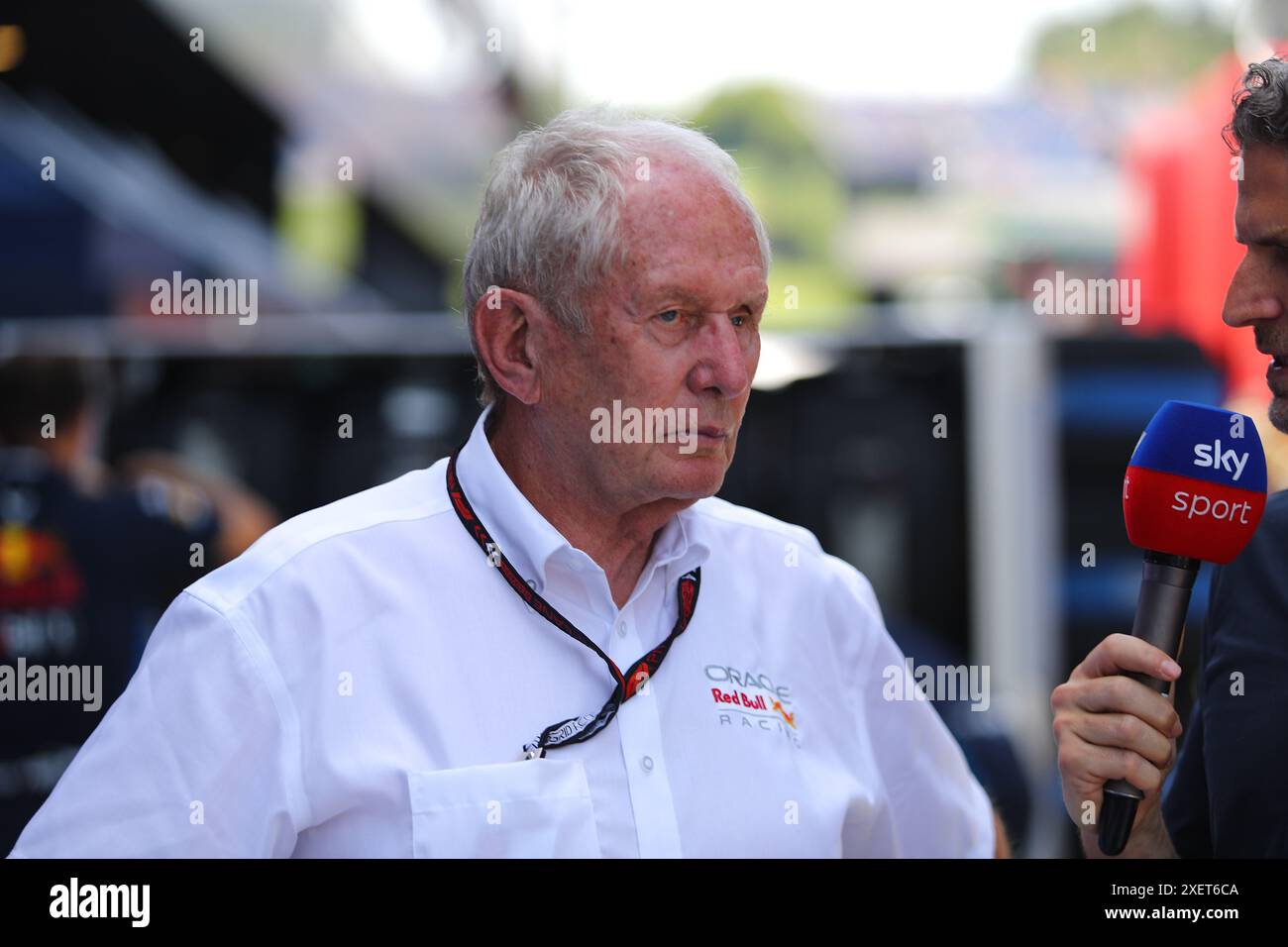 Helmut Marko (AUT Oracle Red Bull Racing Consultant during Sprint Race ...