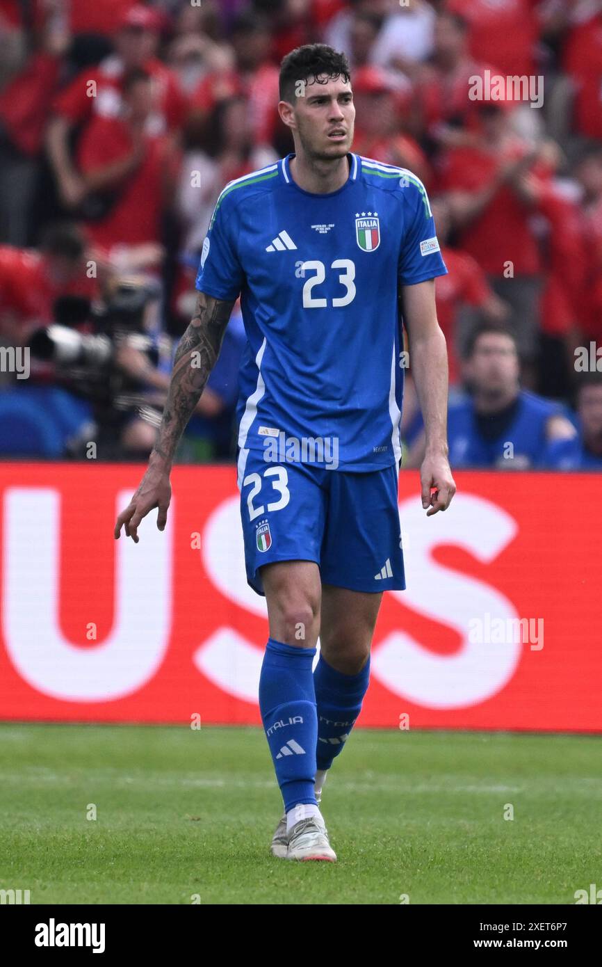 Alessandro Bastoni of Italy during the UEFA EURO 2024 Round of 16 match ...