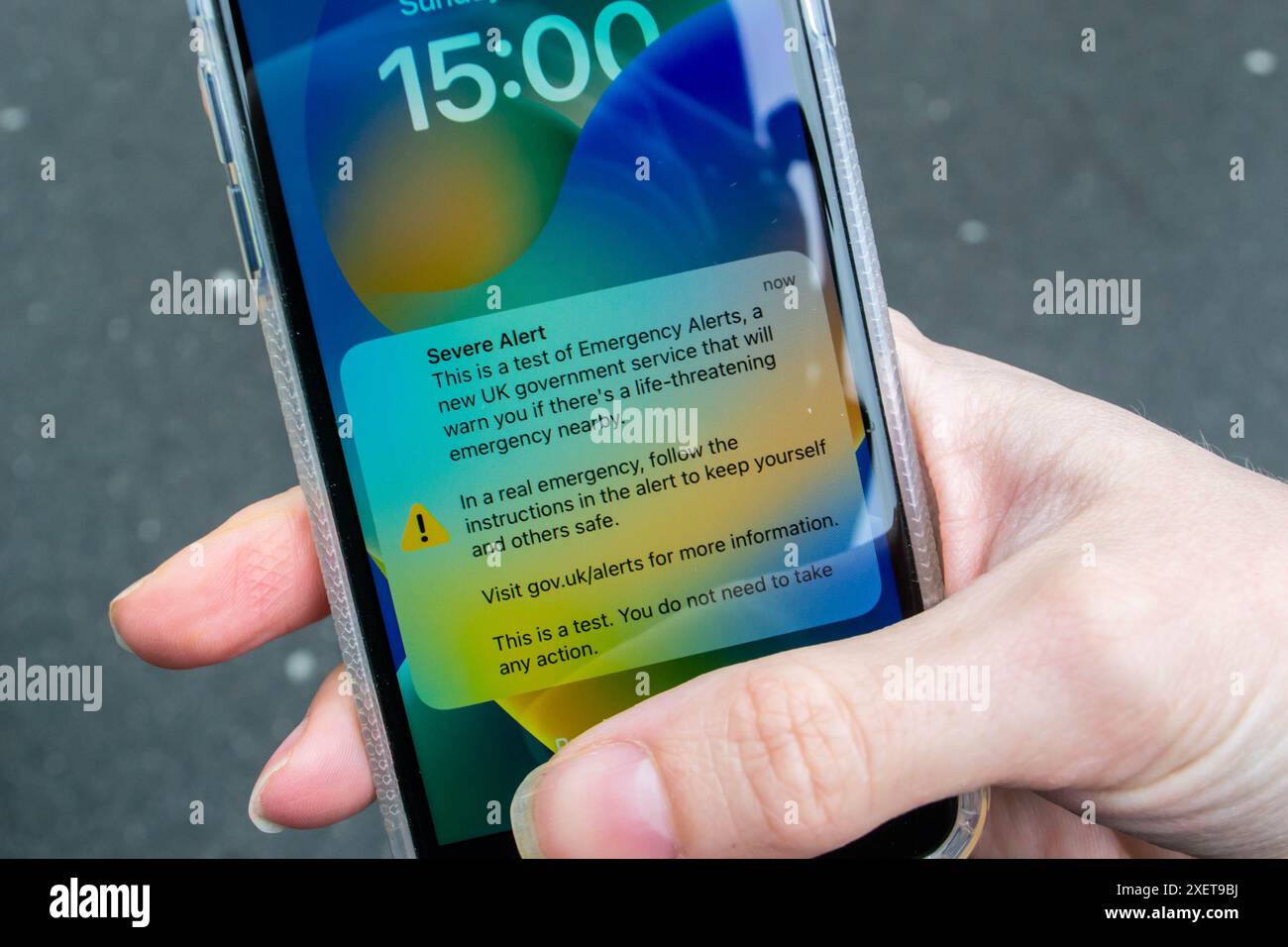 Nationwide public alert system hi-res stock photography and images - Alamy