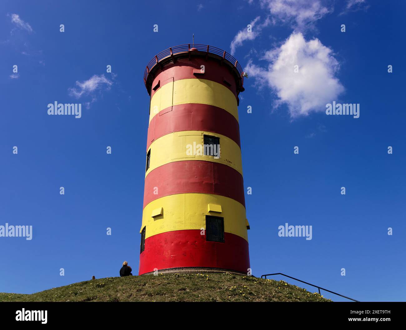 The lighthouse is one of the most famous landmarks in East Friesland ...