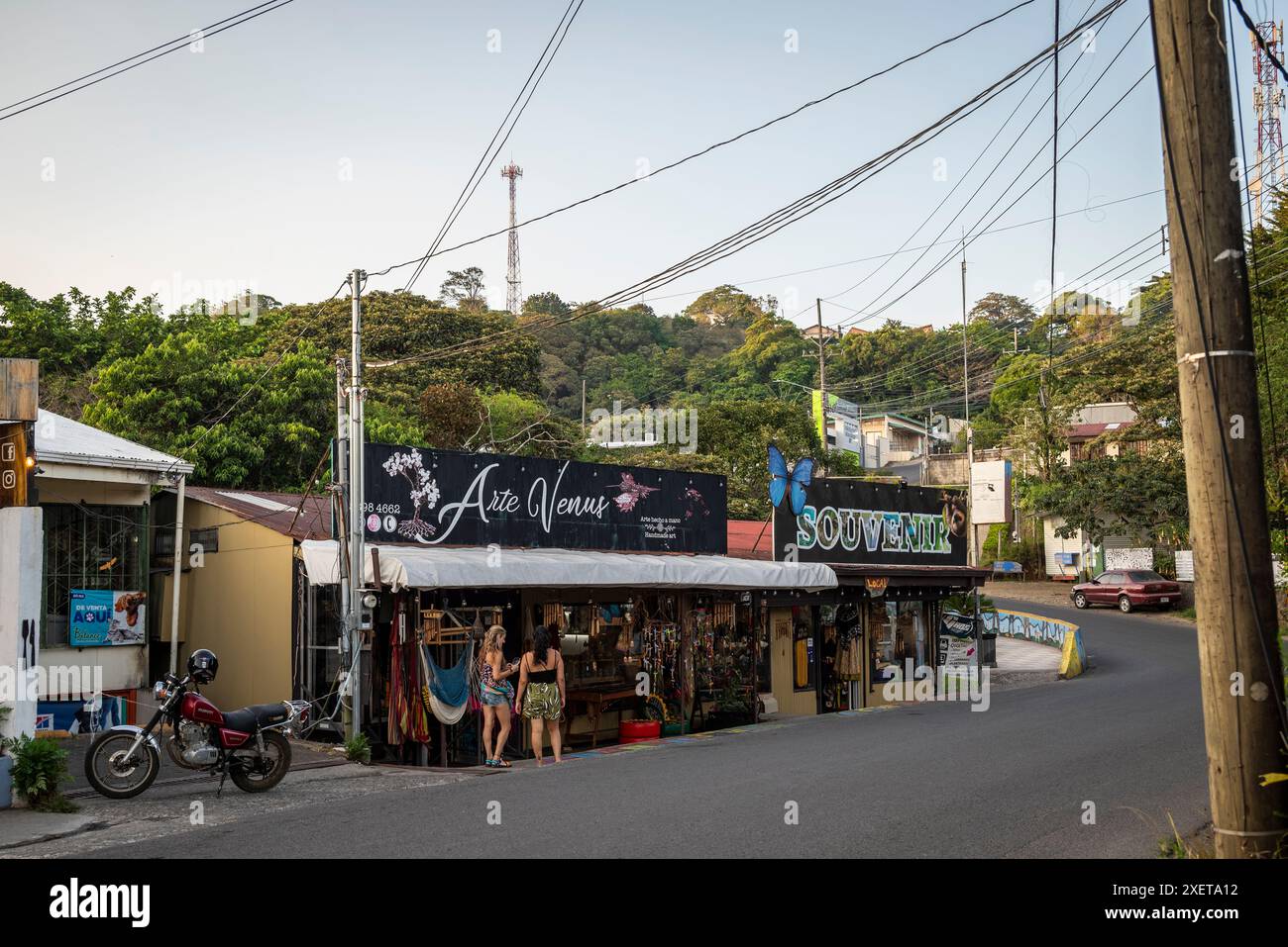Santa Elena, the head town in the Monteverde region, serving as the ...