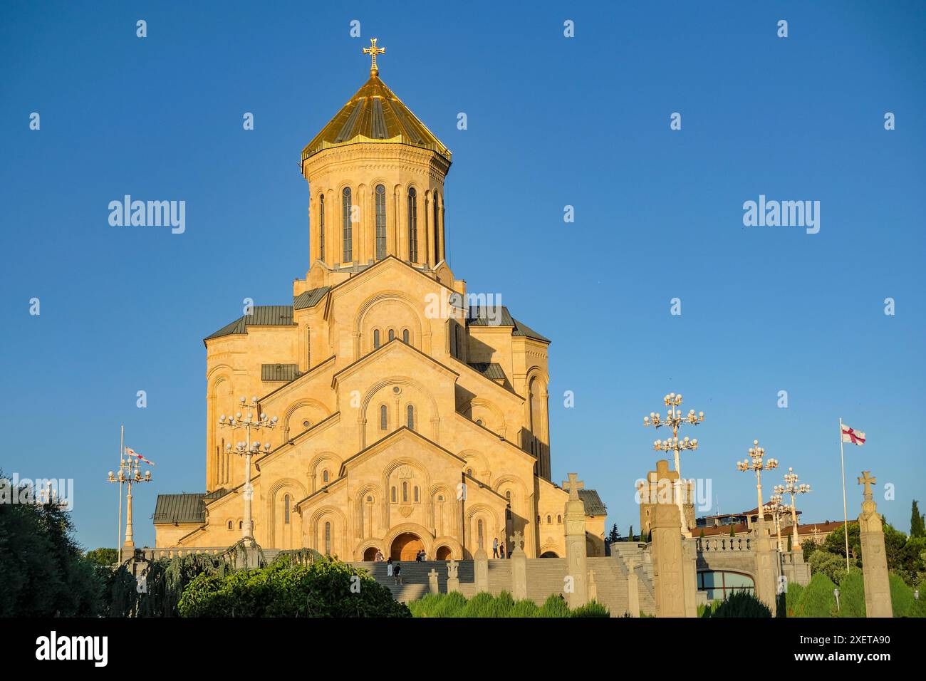Tbilisi, Georgia - June 23, 2024: The Holy Trinity Cathedral of Tbilisi ...