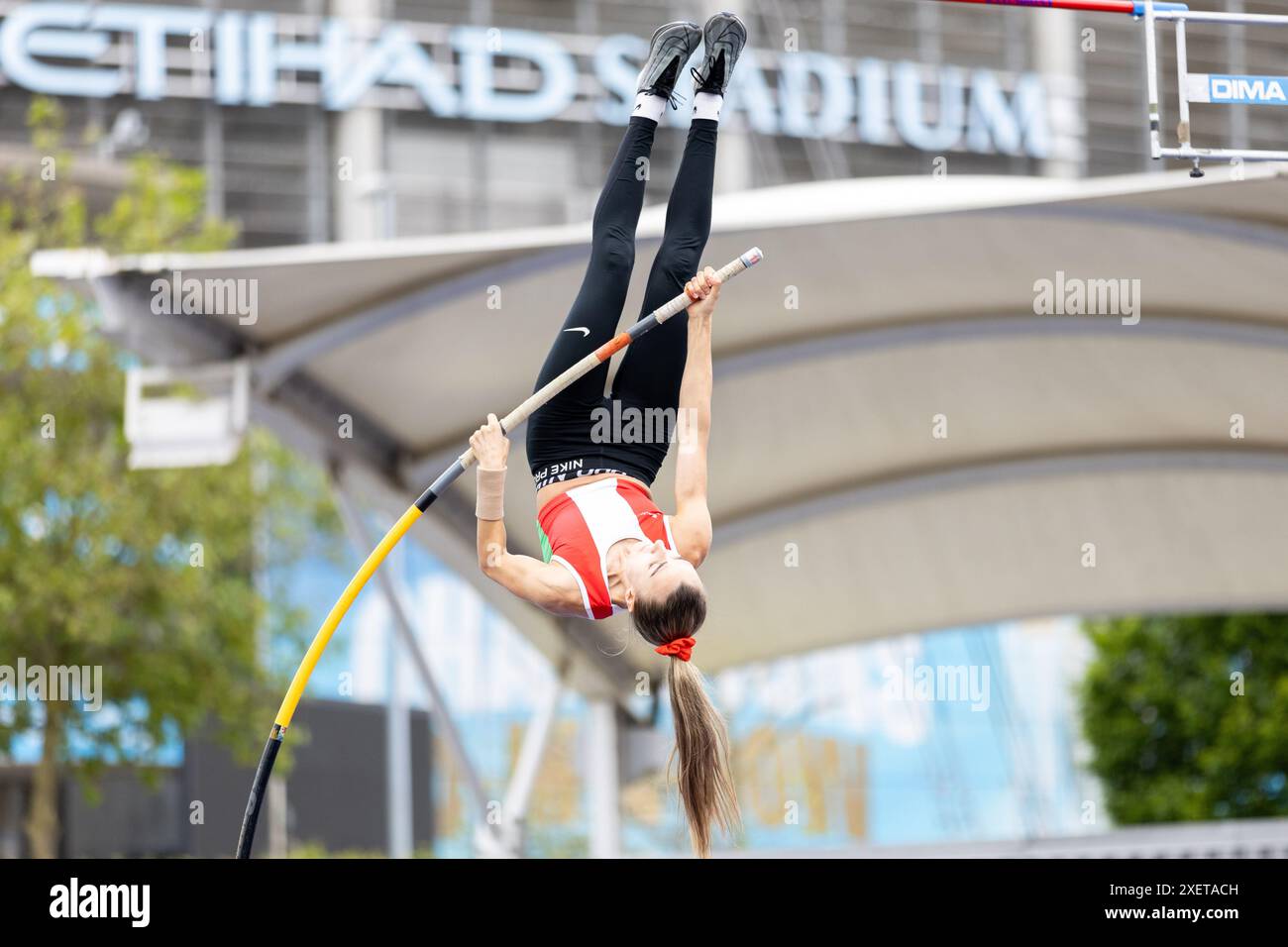 Manchester, United Kingdom, 29 June 2024, Pole Vault Women Final ...