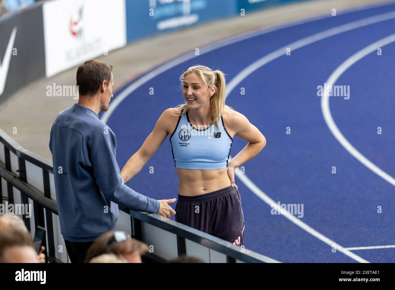 Molly caudery pole vault hi-res stock photography and images - Alamy