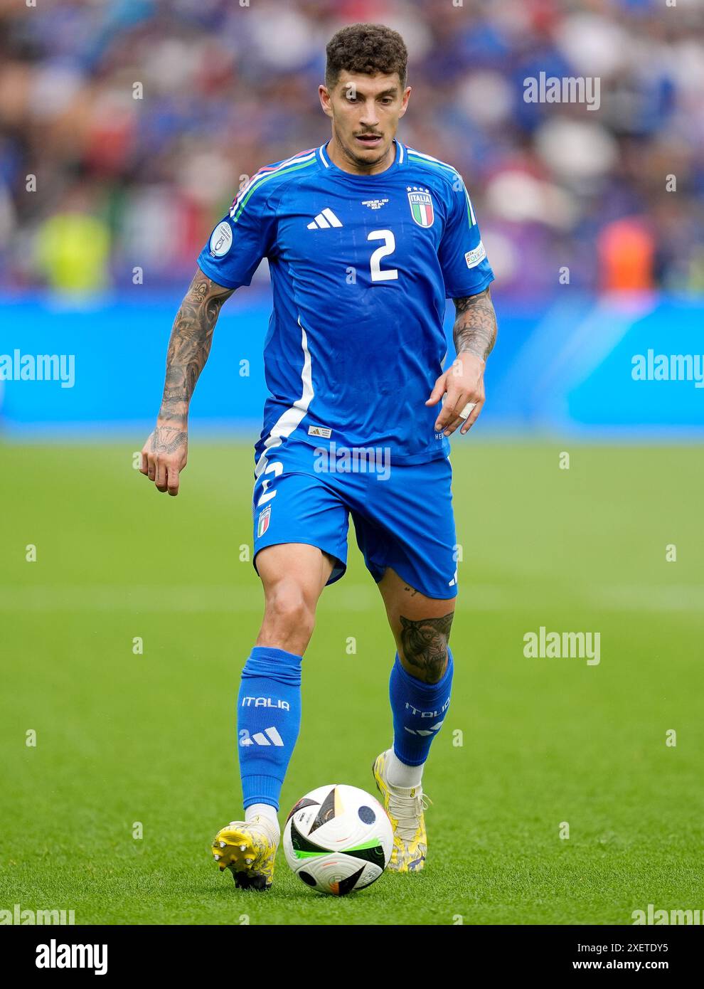 Italy's Giovanni Di Lorenzo during the UEFA Euro 2024 round of 16 match ...