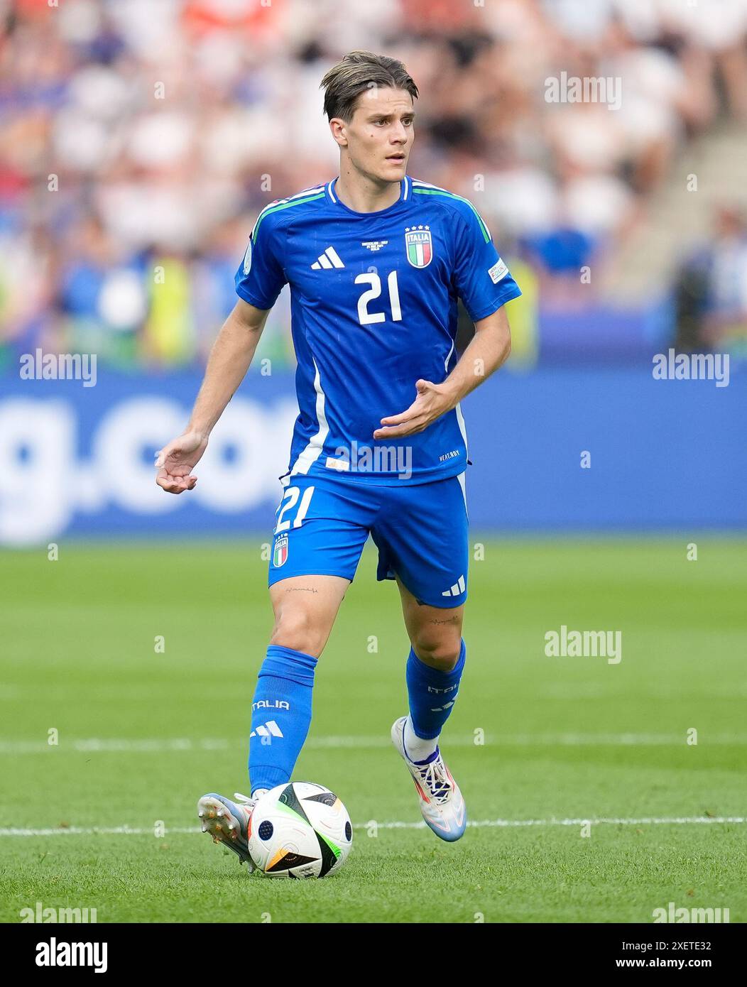 Italy's Nicolo Fagioli during the UEFA Euro 2024 round of 16 match at ...