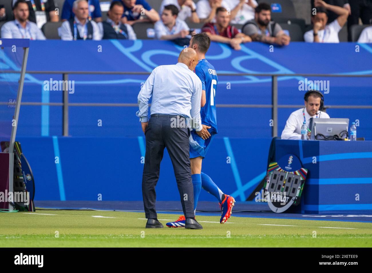 Berlin, Germany. 29th June, 2024. Head coach Luciano Spaletti of Italy ...
