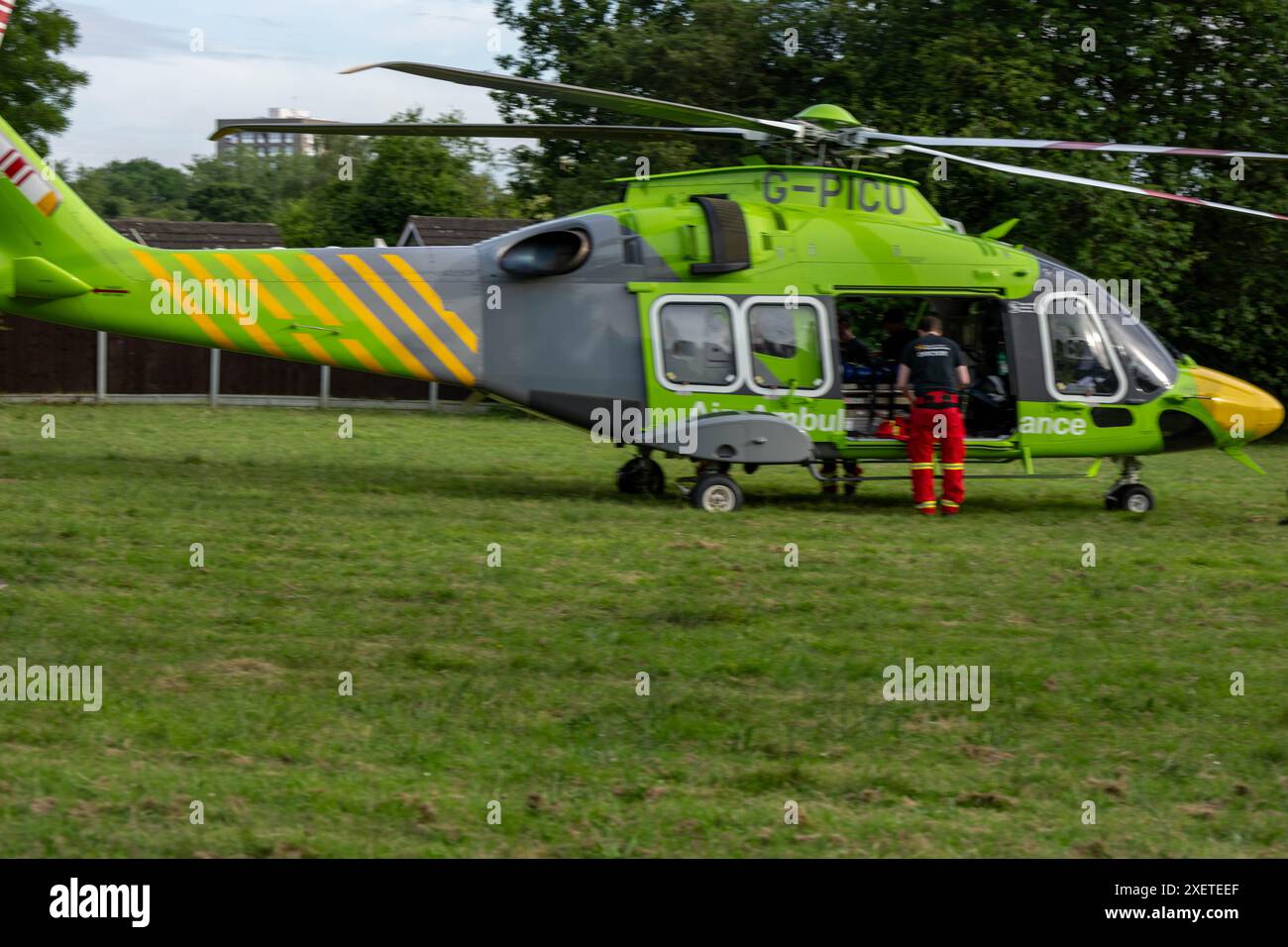 Brentwood Essex 29th Jun 2024 Medical emergency incident with the ...