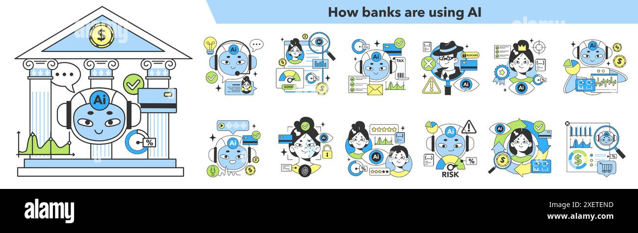 Banking industry automatization with artificial intelligence set ...