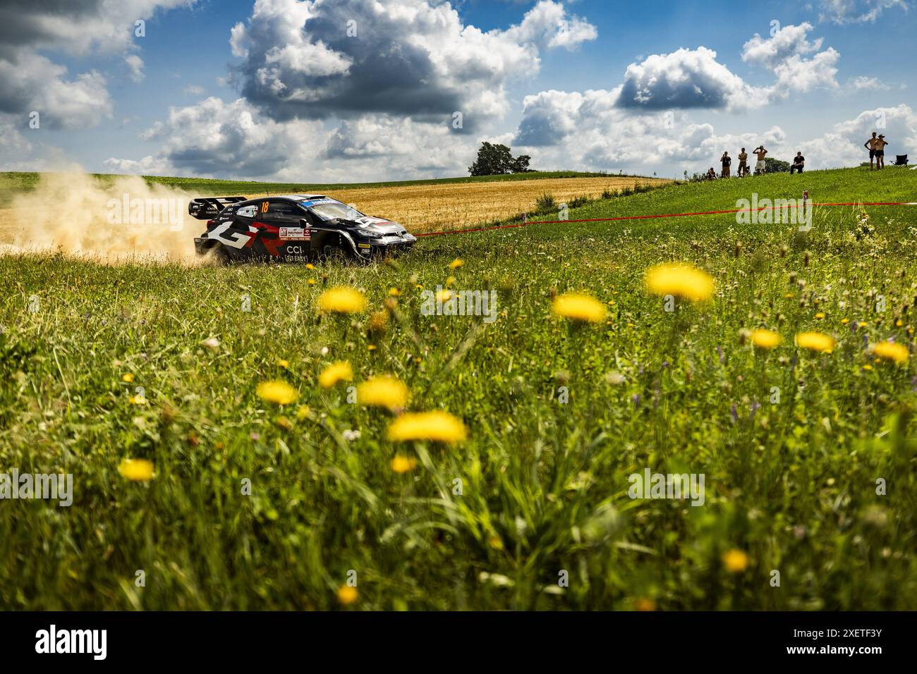18 KATSUTA Takamoto, JOHNSTON Aaron, Toyota GR Yaris Rally1, action ...