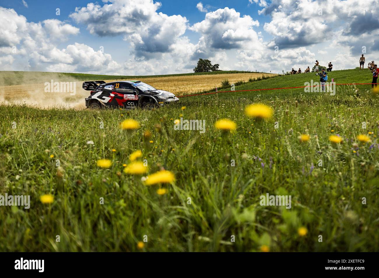 33 EVANS Elfyn, MARTIN Scott, Toyota GR Yaris Rally1, action during the ...