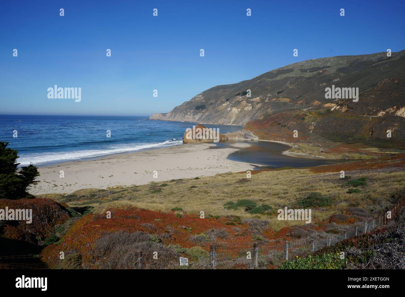 Beach near Santa Maria California Stock Photo - Alamy