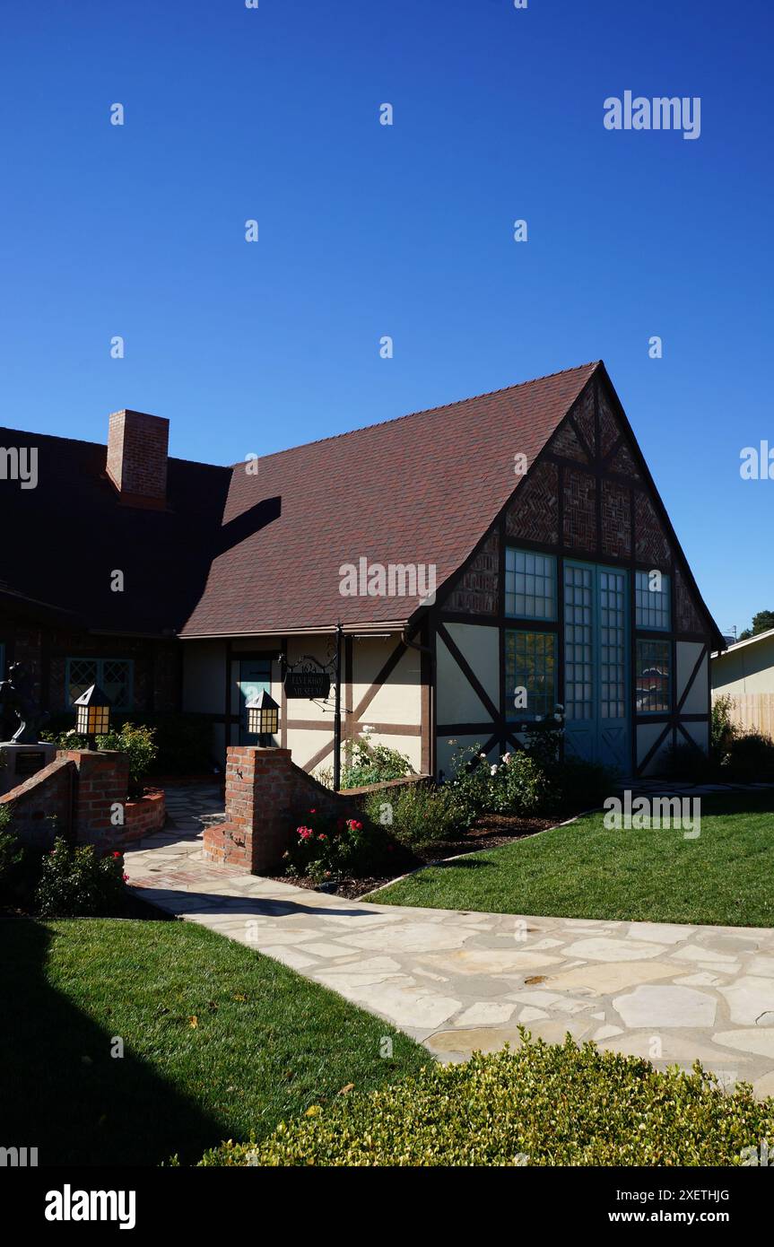Elverhoj Museum of History & Art in Solvang, California Stock Photo - Alamy