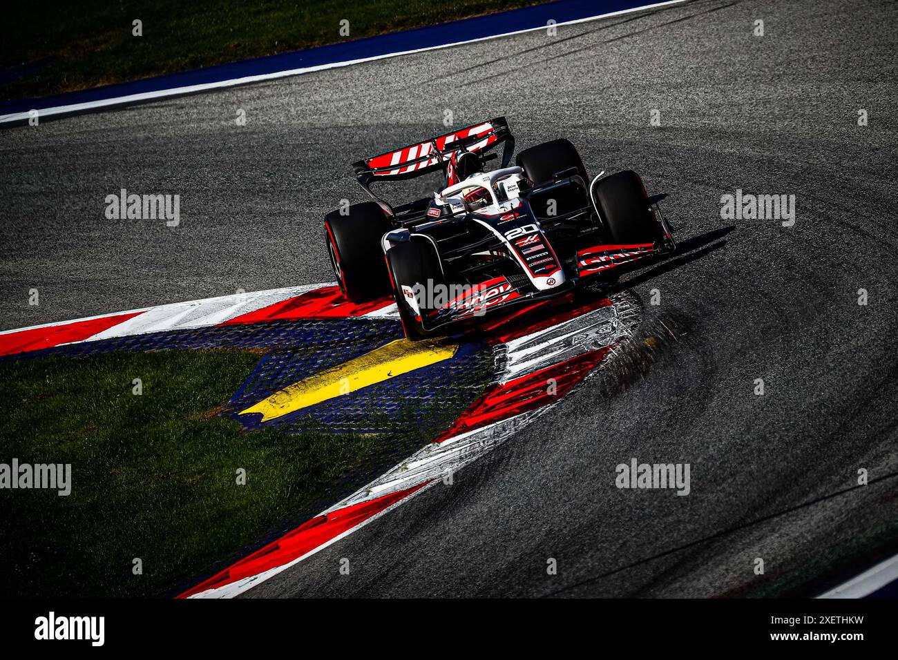 20 Kevin Magnussen, (DAN) Haas F1 Team during the Austrian GP, Spielberg 27-30 June 2024 ...