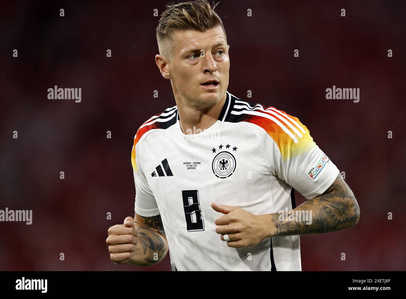 Dortmund - Toni Kroos of Germany during the UEFA EURO 2024 round of 16 ...