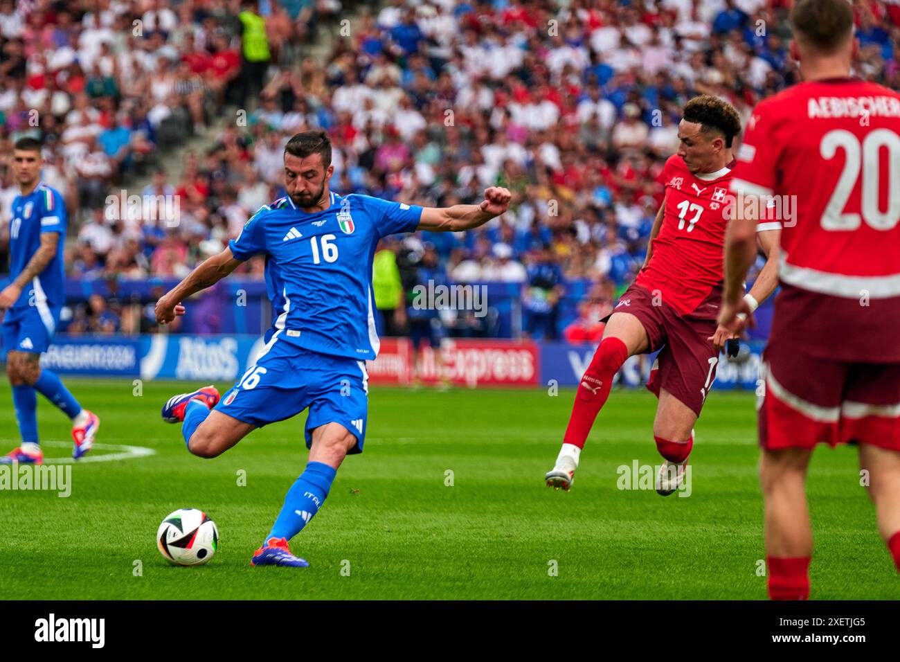 Bryan Cristante (Italien, #16), GER, UEFA Euro 2024, Fussball Herren ...