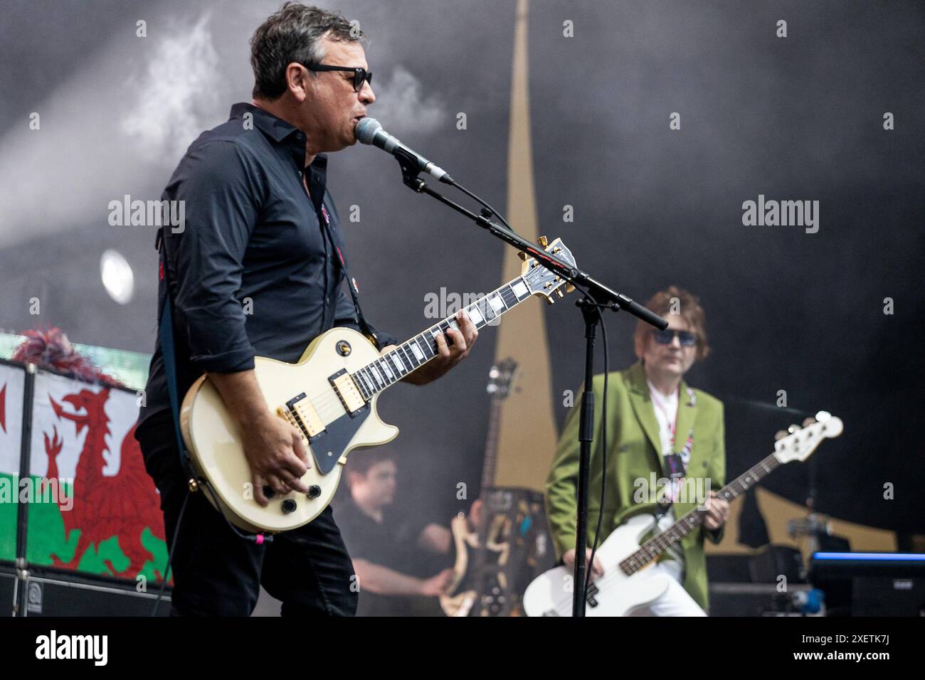 Eden Project, Bodelva, UK 29TH Jun 2024. The Manic Street Preachers ...