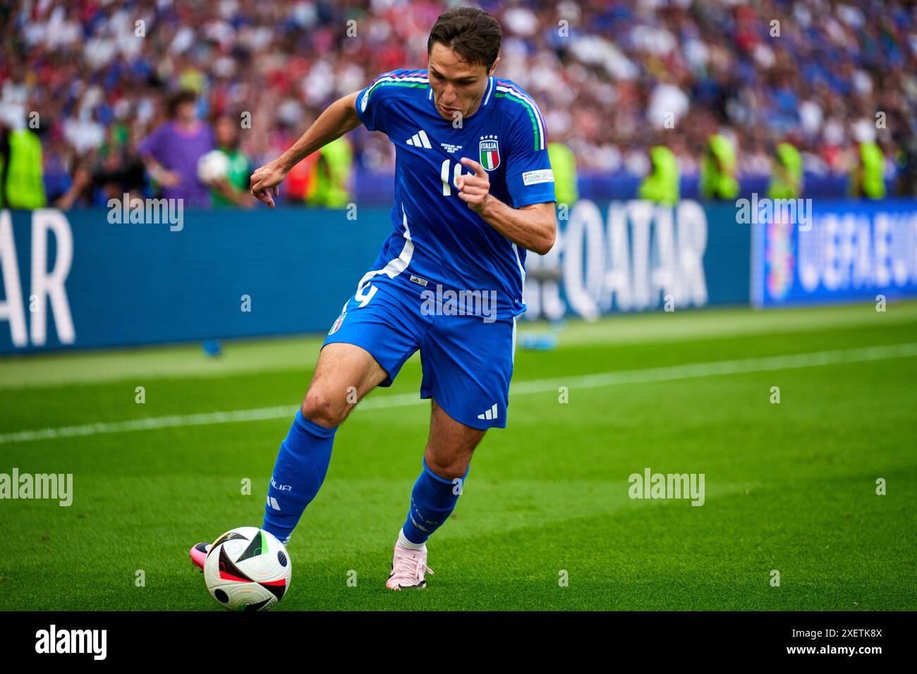 Federico Chiesa (Italien, #14), GER, UEFA Euro 2024, Fussball Herren ...