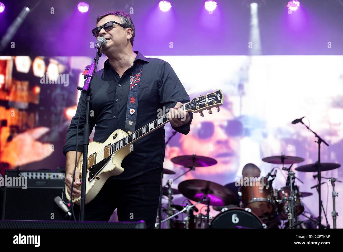 Eden Project, Bodelva, UK 29TH Jun 2024. The Manic Street Preachers ...