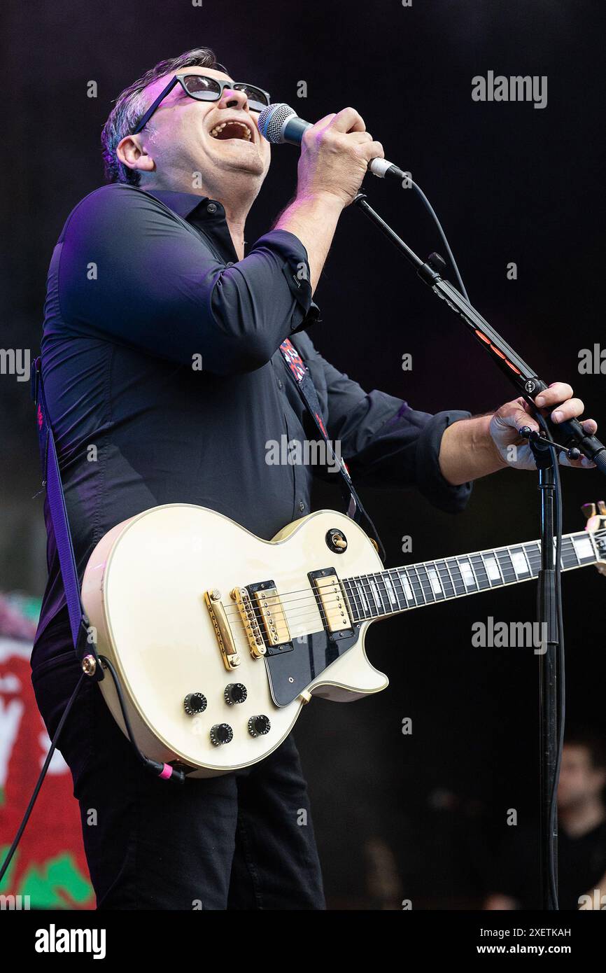 Eden Project, Bodelva, UK 29TH Jun 2024. The Manic Street Preachers ...