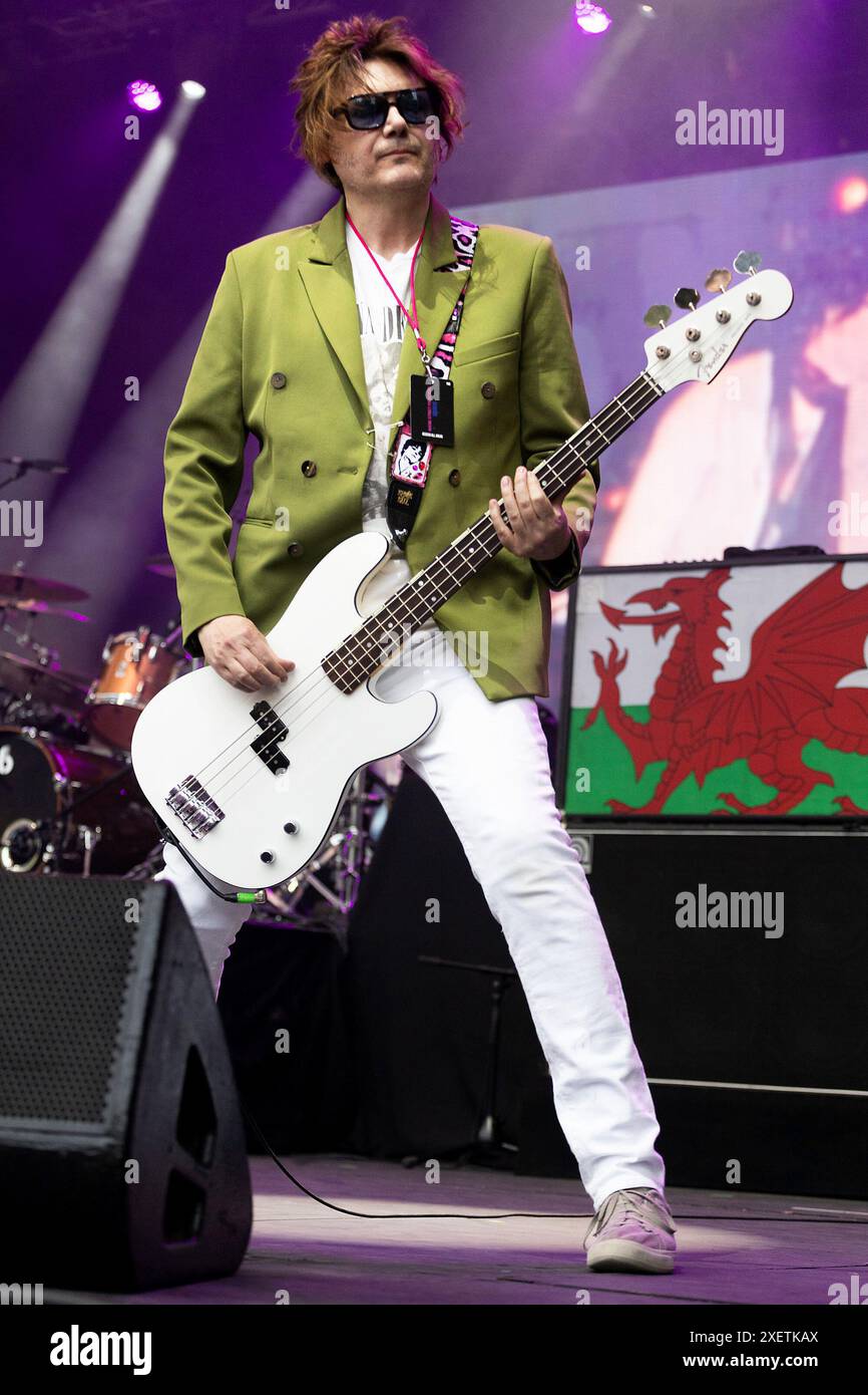 Eden Project, Bodelva, UK 29TH Jun 2024. The Manic Street Preachers ...