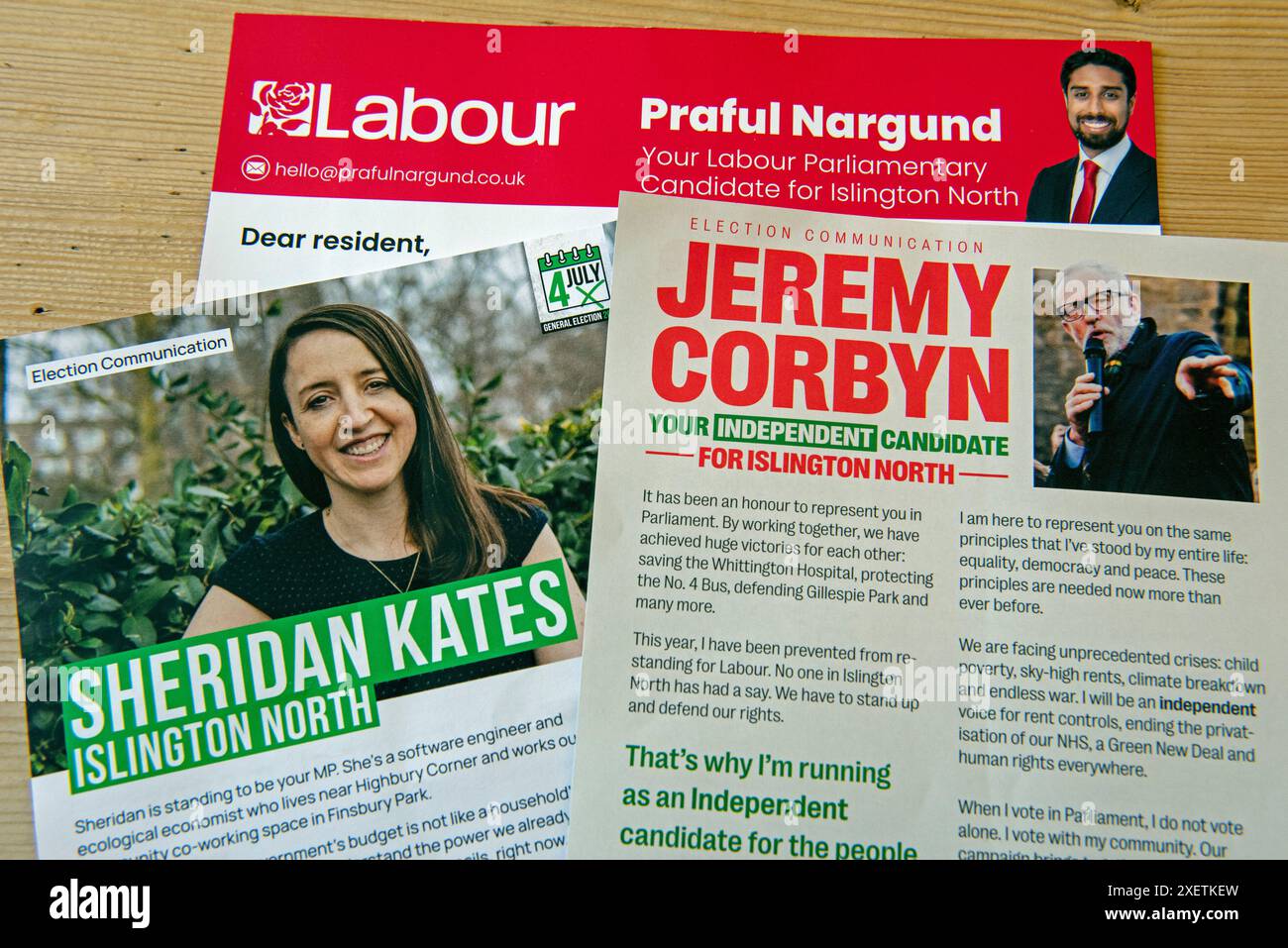 General Election Leaflets for Islington North, Jeremy Corbyn ... General Election Leaflets for Islington North, Jeremy Corbyn ...