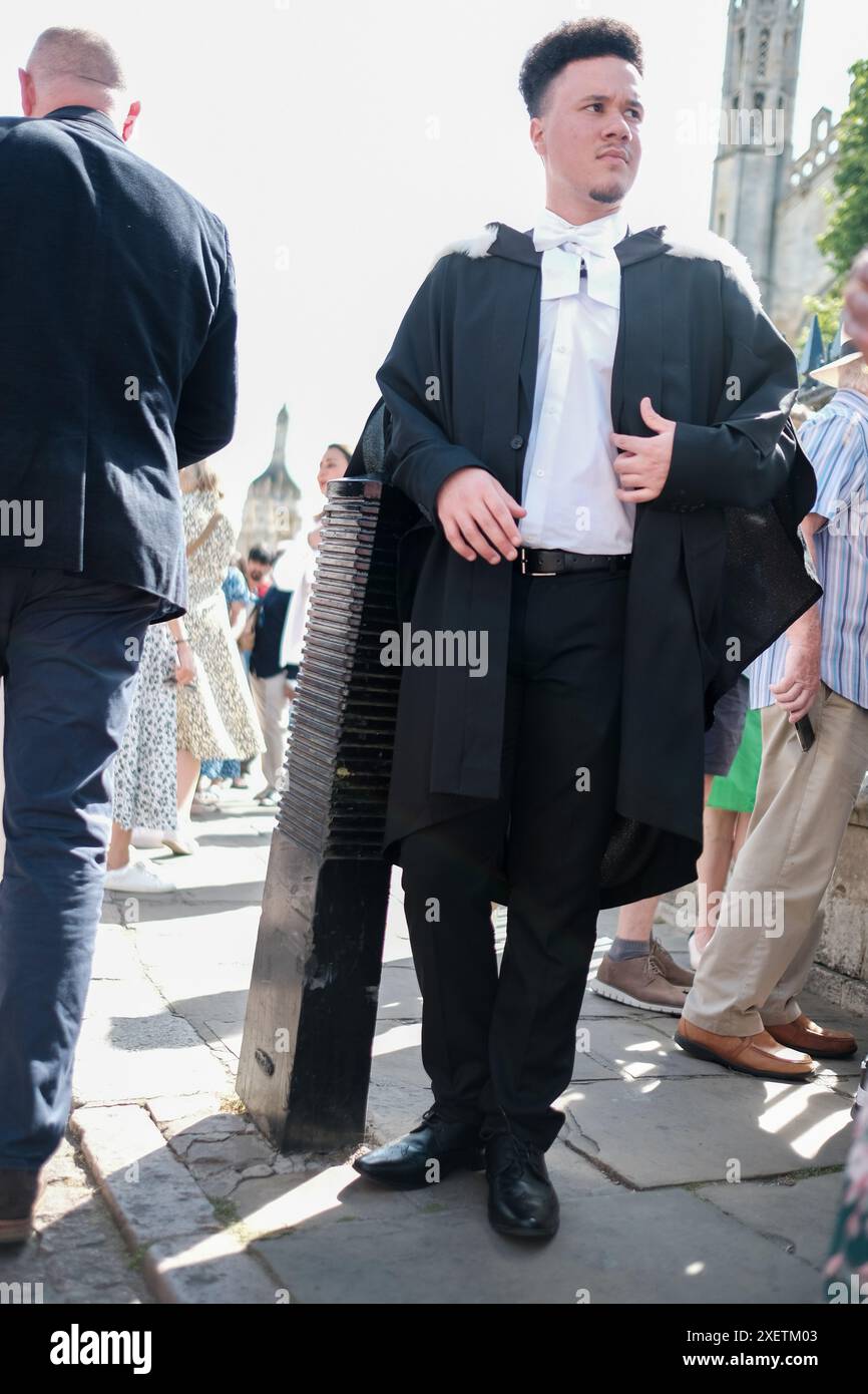 A student graduating at Cambridge University. UK Stock Photo - Alamy