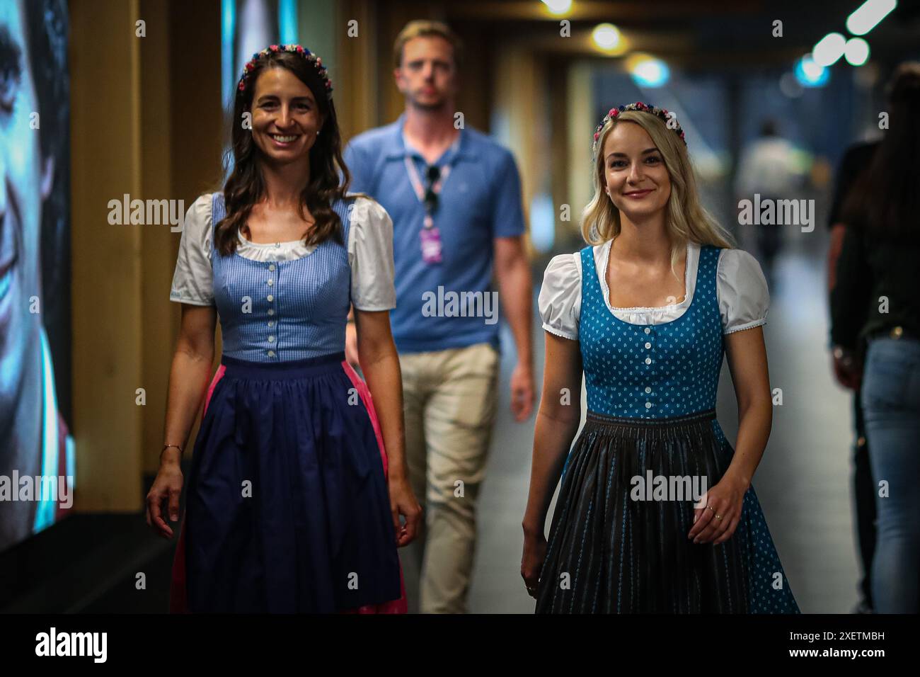 Austria: Girl on the paddock during the Austrian GP, Spielberg 27-30 ...