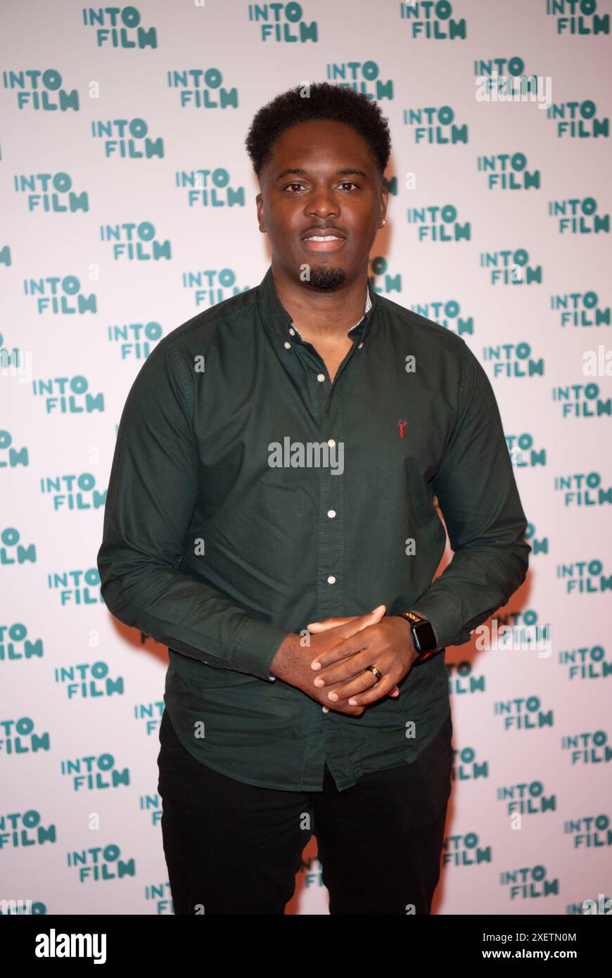 Amani Simpson at the Into Film Awards 2024 at the Odeon Luxe Leicester ...