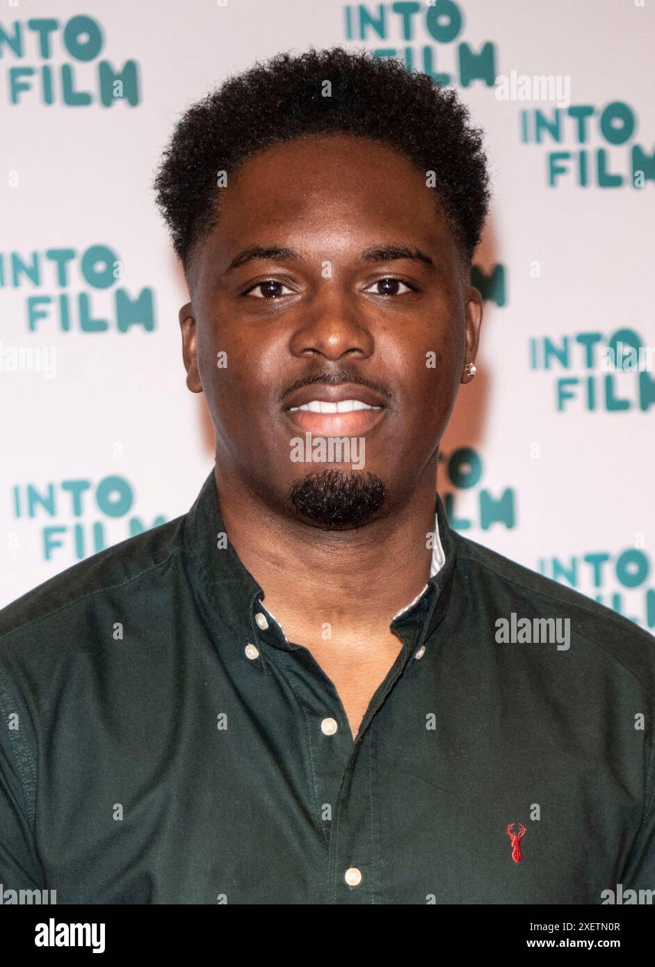 Amani Simpson at the Into Film Awards 2024 at the Odeon Luxe Leicester ...