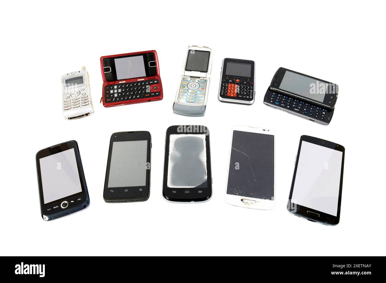 Old flip mobile phone hi-res stock photography and images - Alamy