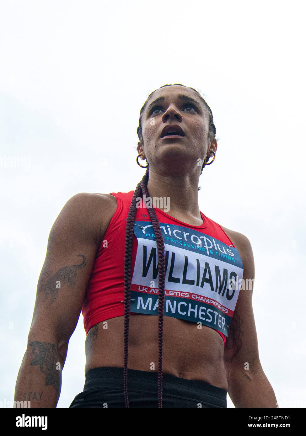 Manchester Regional Arena, UK. 29th June, 2024. Williams (runner ...