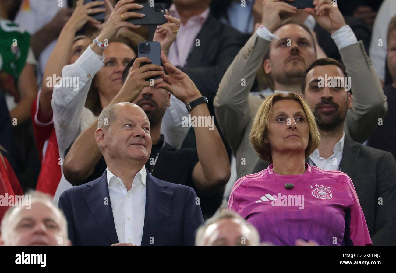 29 June 2024, North Rhine-Westphalia, Dortmund: Soccer, UEFA Euro 2024 ...