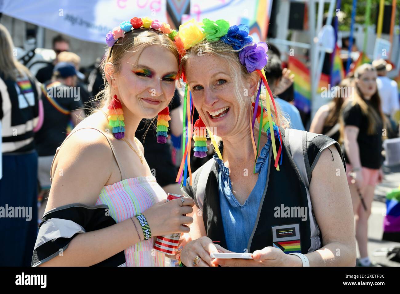 London, UK. 29th June, 2024. Pride in London . The annual Pride Parade ...