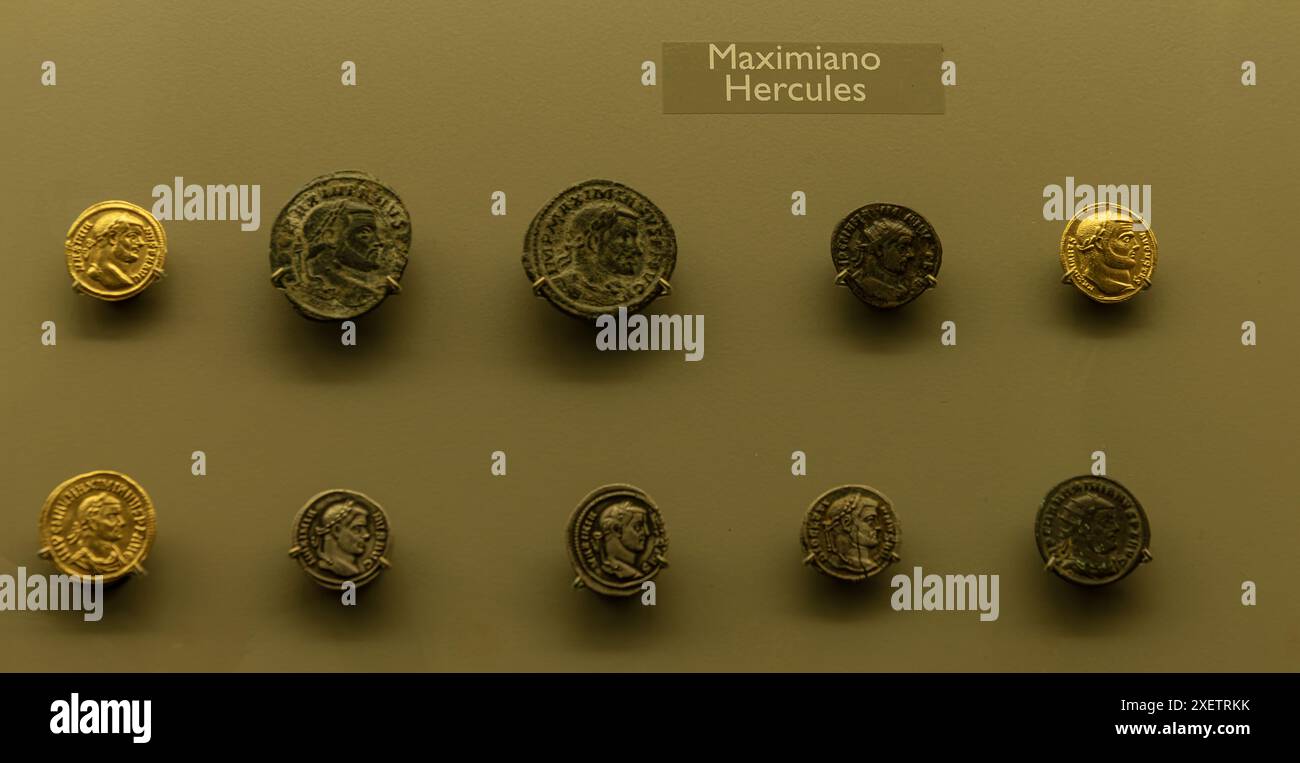 Maximian coins hi-res stock photography and images - Alamy