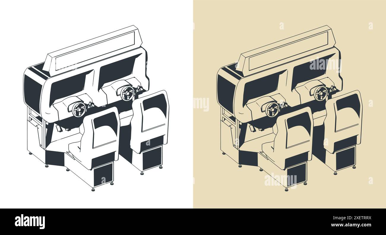 Retro game machines hi-res stock photography and images - Alamy