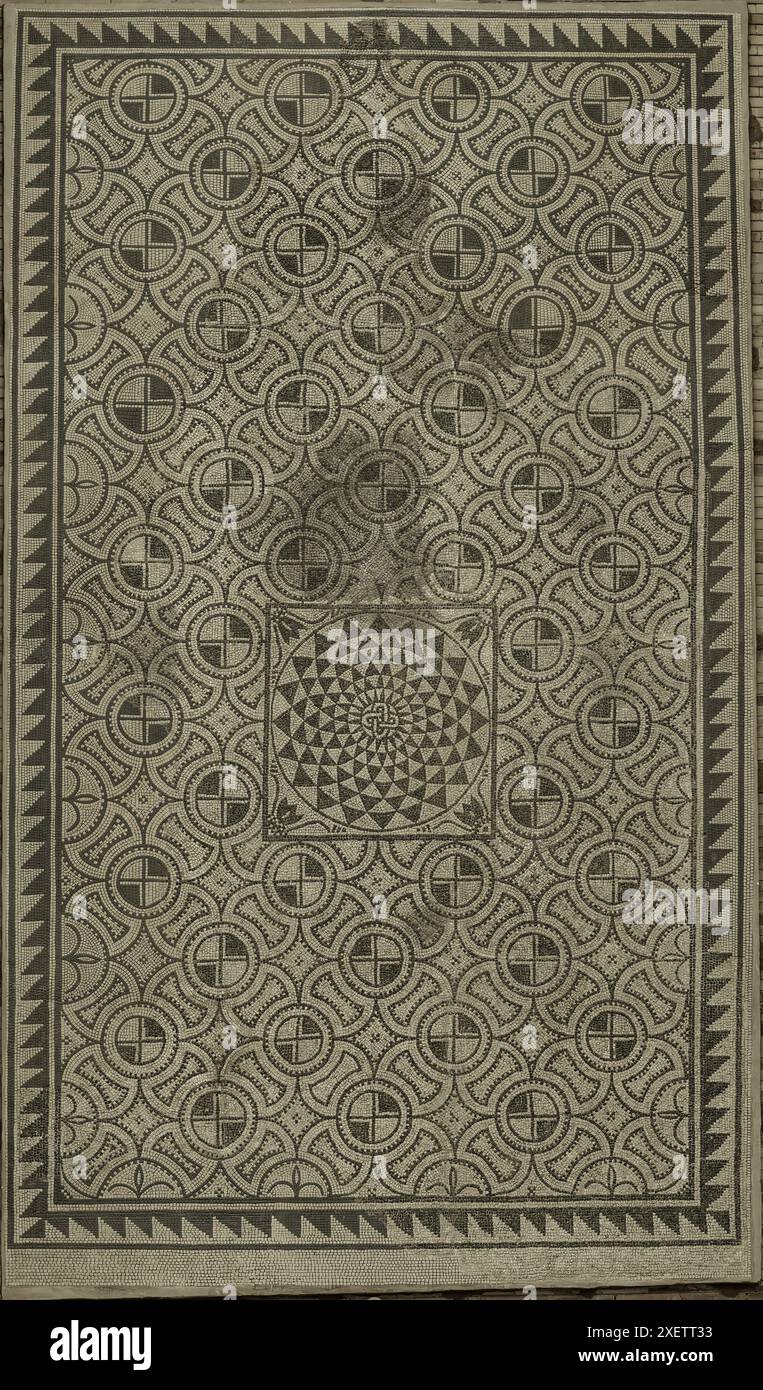 Detailed Ancient Roman Mosaic Floor Stock Photo - Alamy
