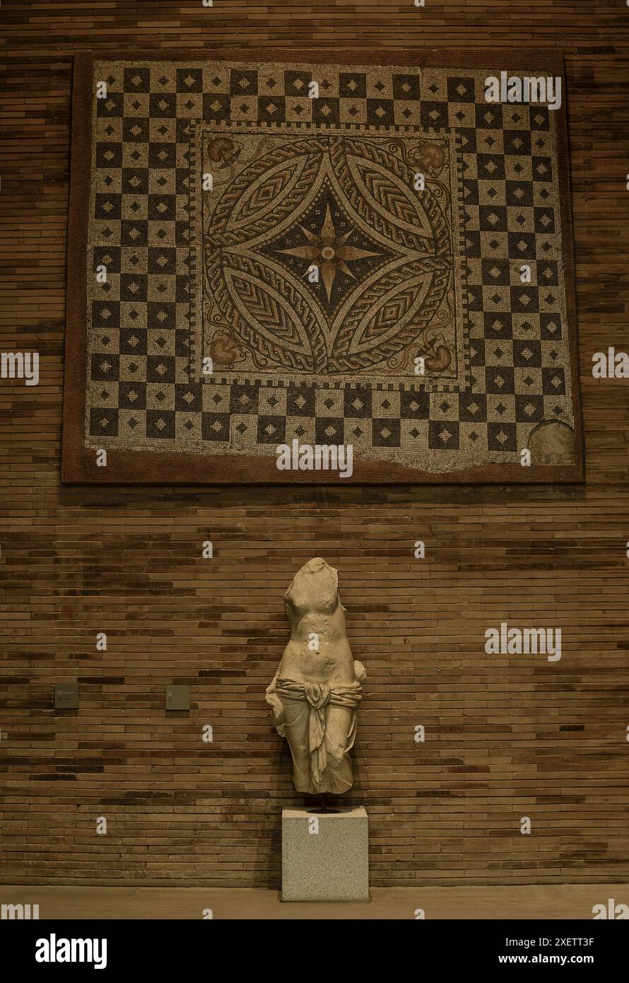 Detailed Ancient Roman Mosaic Floor Stock Photo - Alamy