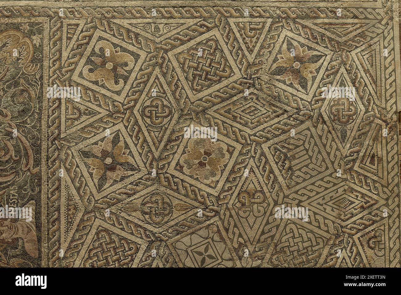 Detailed Ancient Roman Mosaic Floor Stock Photo - Alamy