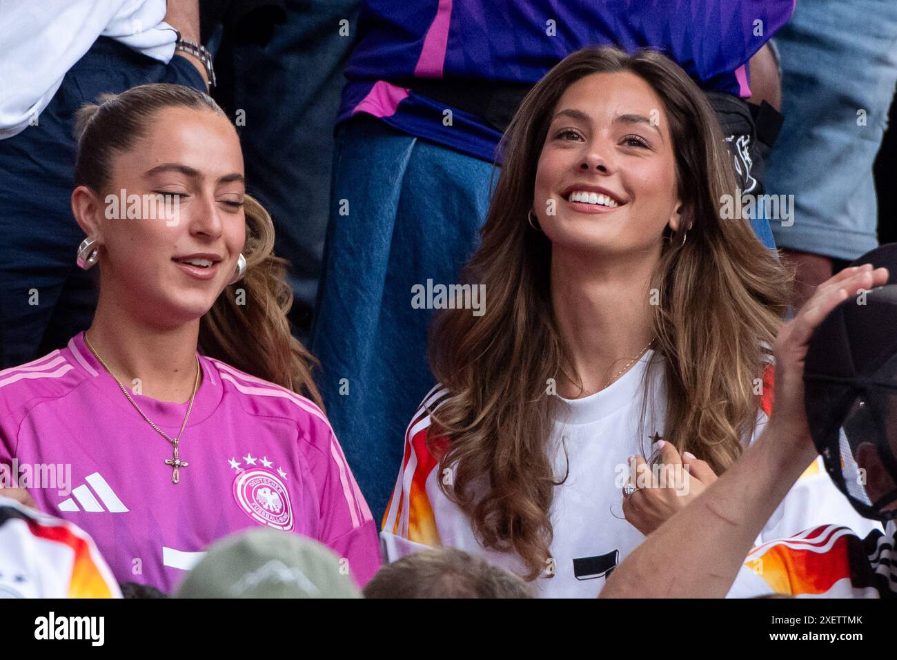 Sophia Weber (Freundin von Kai Havertz (Deutschland, #07)), GER, Germany (GER) vs Denmark (DEN ...