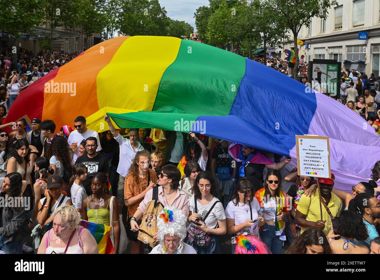 Paris, France. 29th June, 2024. Julien Mattia/Le Pictorium - Gay Pride ...