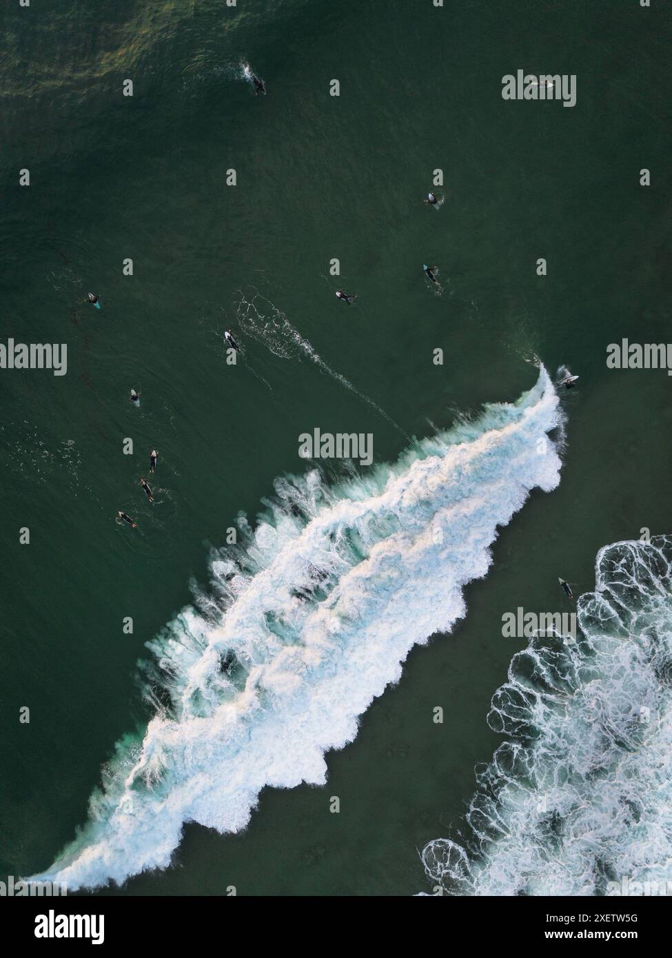 Ocean top view hi-res stock photography and images - Alamy