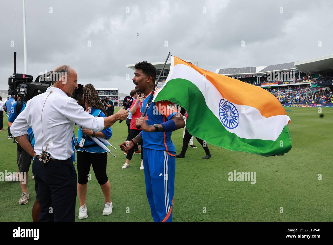 Bridge Town, Barbados., West Indies. 29th June, 2024. ICC MEN'S CRICKET ...