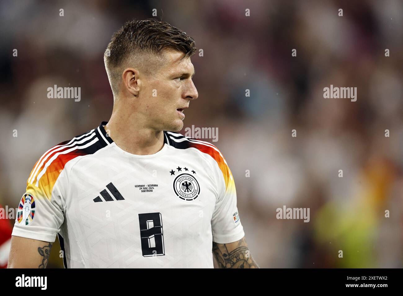 Dortmund - Toni Kroos of Germany during the UEFA EURO 2024 round of 16 ...