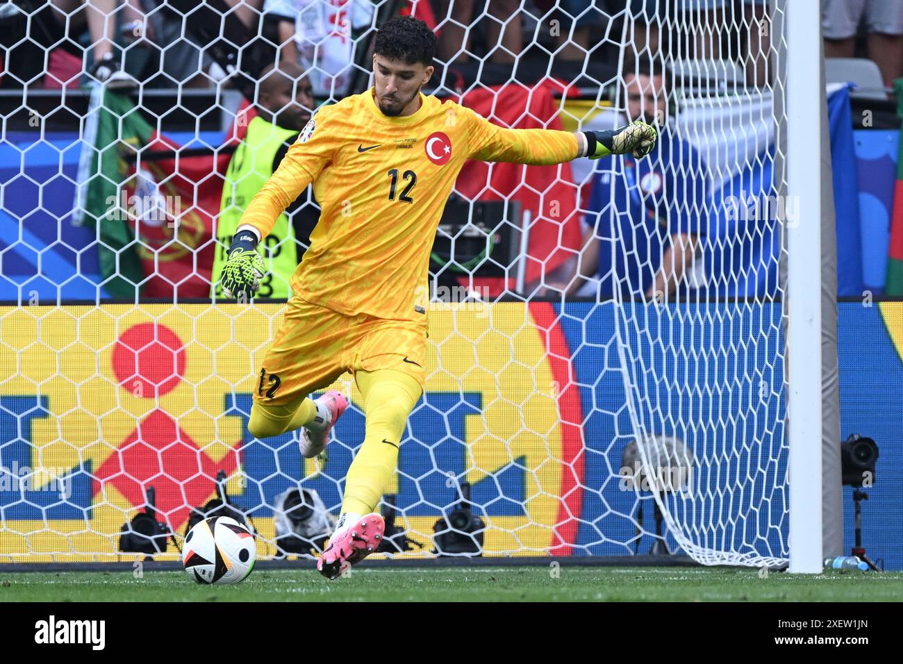 Dortmund - Turkey goalkeeper Altay Bayindir during the UEFA EURO 2024 ...