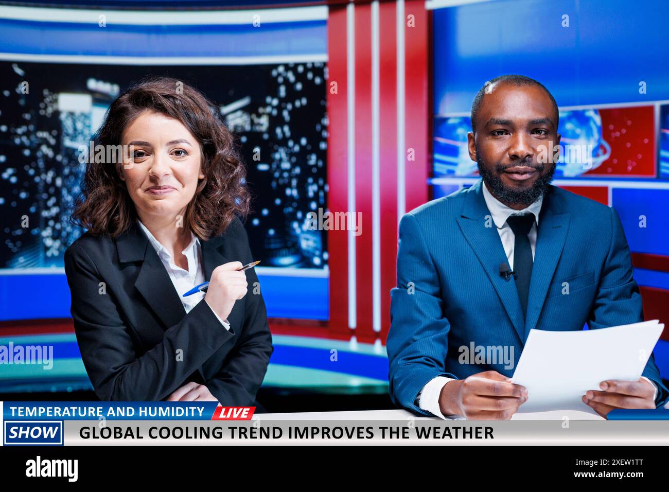 Presenters talk about new weather heat, experts launching global ...